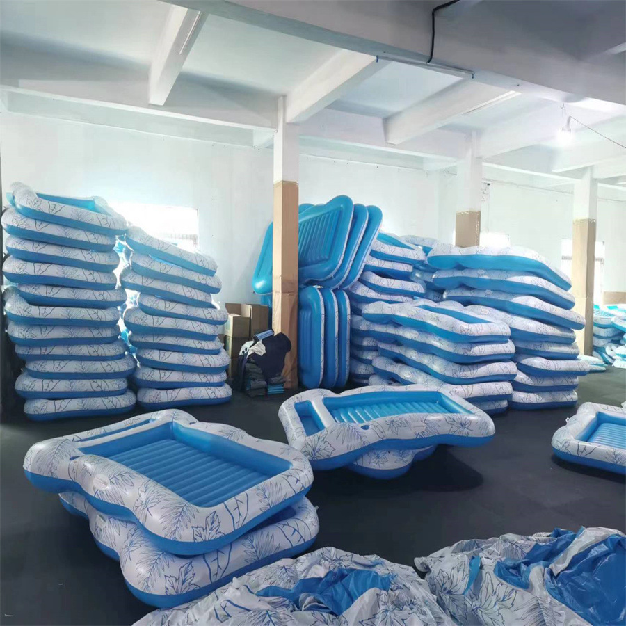 Inflatable Swimming Pool Floating Boat Tanned Swimming Pool Recliner ...