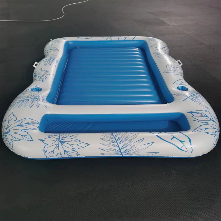 Inflatable Swimming Pool Floating Boat Tanned Swimming Pool Recliner ...